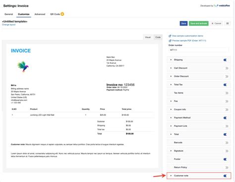 Displaying Customer Notes On Woocommerce Invoices Webtoffee