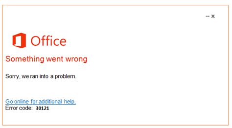 [fixed] How To Solve Error Code 30121 In Microsoft Office 365 2019 2021 Album On Imgur