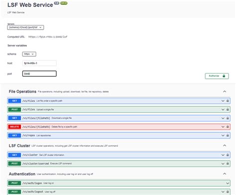 Lsf And Openapi