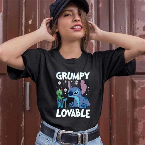 Stitch With His Toy Grumpy But Lovable Shirt Tiniven Store