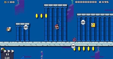 Cheep Cheep Temple Underwater Smw Level Id 7842 0000 0044 F0ca