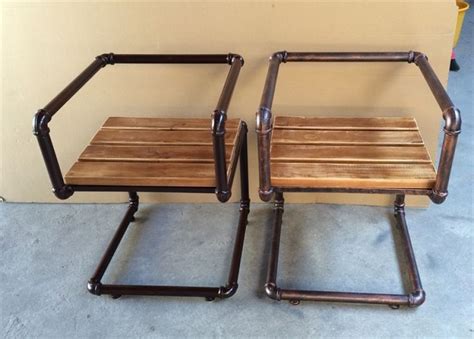 как сделать стул из труб | Industrial pipe furniture, Pipe furniture ...