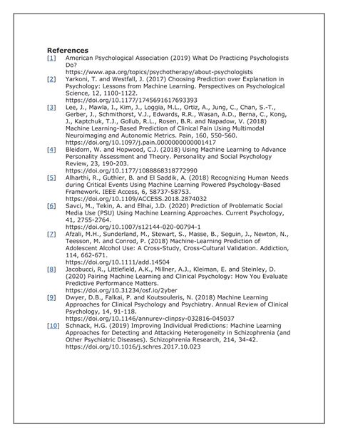 Review On Psychology Research Based On Artificial Intelligence