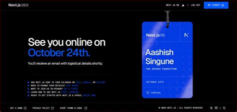 Aashish Singune On Linkedin Nextjsconf Webdevelopment React