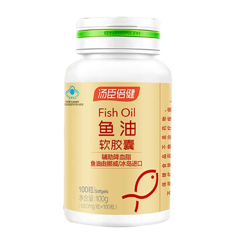 汤臣倍健鱼油软胶囊 1000mg 粒 100粒 虎窝淘