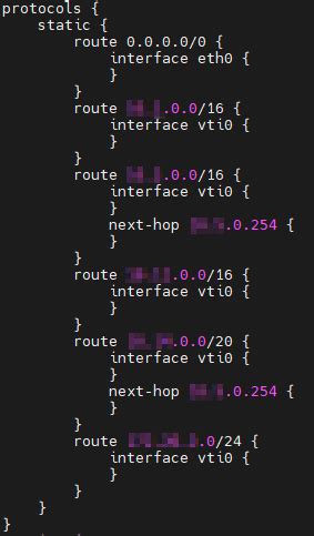 VyOS VTI Static Route Tunnel Issue General Questions VyOS Forums