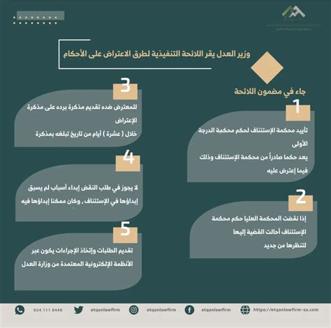 وزير العدل يوافق على اللائحة التنفيذية لطرق الاعتراض شركة إتقان