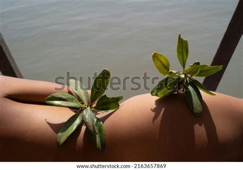 Naked Woman Close On Her Side Stock Photo Shutterstock