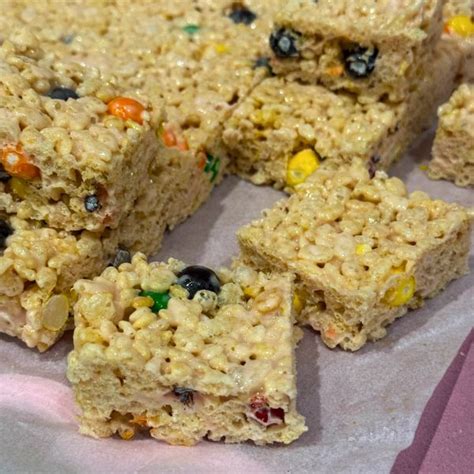 Rice Bubble Slice Easy 3 Ingredient No Bake Treat