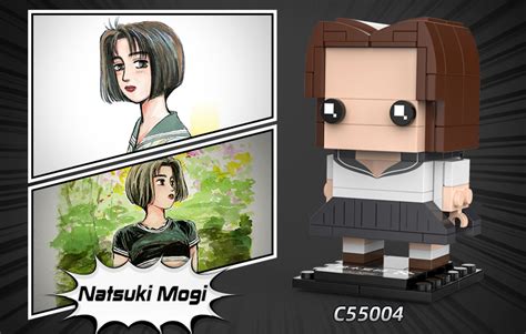 Initial D Brickhead Natsuki Mogi CaDA Bricks