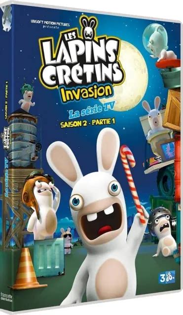 LES LAPINS CRÉTINS Invasion La série TV Saison 2 Partie 1 DVD