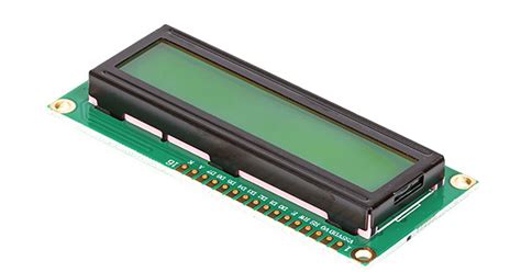 16x2 Character LCD Display Module With Yellow Light 1602