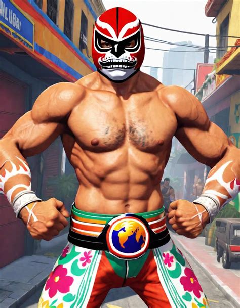 Mexican Wrestler Ai Generated Artwork Nightcafe Creator
