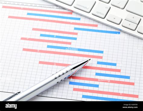 Project Plan Schedule Chart With Timeline Hi Res Stock Photography And Images Alamy