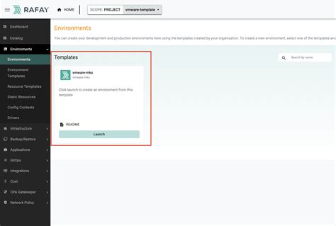 Getting Started With Mks On Vmware Vsphere Rafay Product Documentation