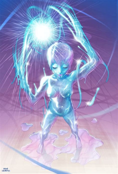 Liquid Girl By OscarCelestini On DeviantART Humanoide Magia