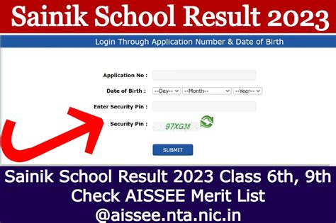 Aissee Sainik School Result 2023 Jnyanabhandar