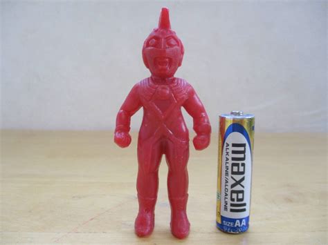 【傷や汚れあり】希少当時物 パチ ウルトラセブン ポリ 人形 昭和 レトロ 無版権 検索 消しゴム ソフビ フィギュアの落札情報詳細
