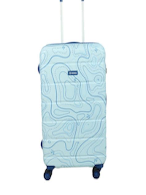 Buy Novex Unisex Printed Hard Sided Large Trolley Suitcase Trolley