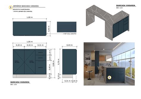 Área Social Det Executivo Marcenaria on Behance