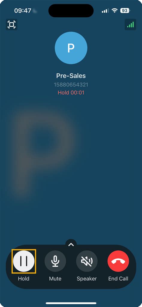 Handle Queue Calls On Linkus Mobile Client