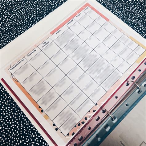 Cpd Log Template Teaching Resources