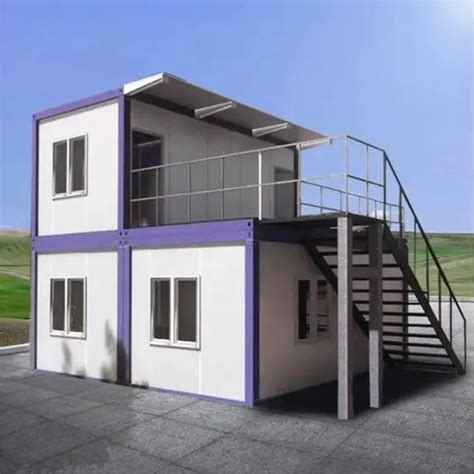 Construction Site Office Container House Flat Pack Home Modular Hig House