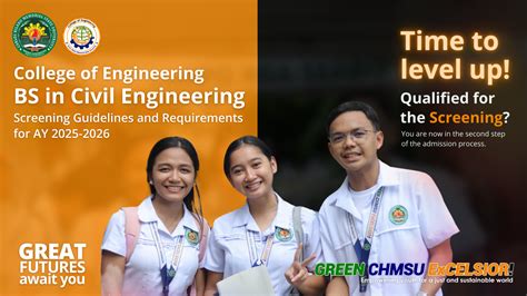 College Of Engineering BS In Civil Engineering Screening Guidelines And Requirements For AY