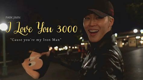 Fmv I Love You 3000 Stephanie Poetri I Park Jimin Youtube