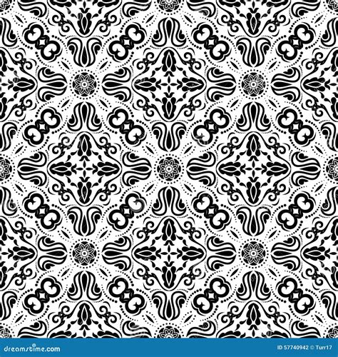 Seamless Oriental Vector Background Stock Vector Illustration Of Decor Orient 57740942