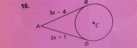 solved in number 10 points b and d are points of tangency