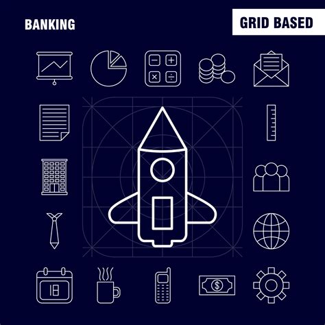 Banking Line Icon For Web Print And Mobile UXUI Kit Such As Mobile