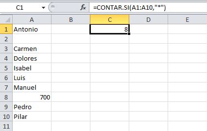 Contar Celdas Que Contengan Texto En Excel Excel Total