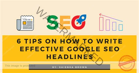 6 Tips On How To Write Effective Google SEO Headlines - Jomo's Digital Solutions