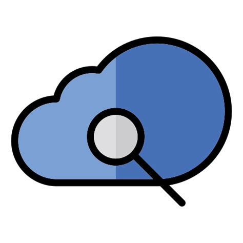 Cloud Data Generic Color Lineal Color Icon