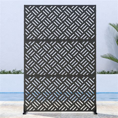 Dovelina Outdoor Privacy Metal Screen Reviews Wayfair