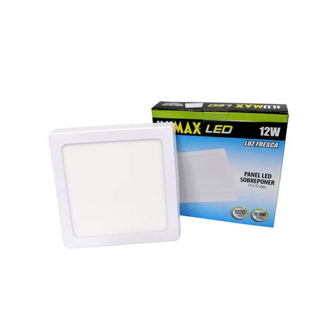 Panel Led W Redondo Luz Blanca Ilumax