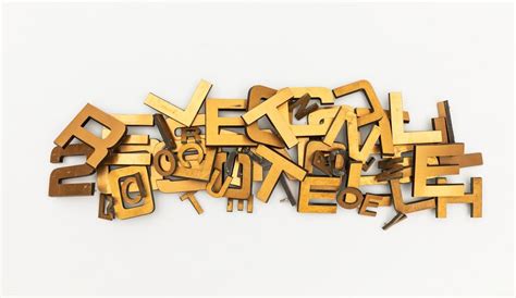Box Of Brass Signage City Collection