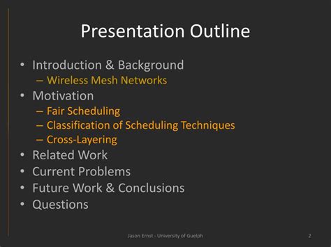 Ppt Wireless Mesh Networks Cross Layer Scheduling Powerpoint