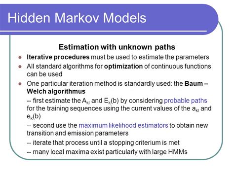 Hidden Markov Models Eine Einführung Ppt Download