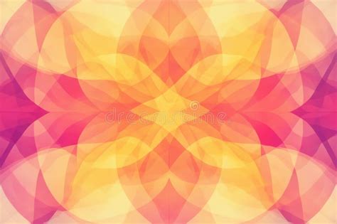 Colorful Abstract Design Showcasing Vibrant Hues Blending Together In Symmetrical Patterns With