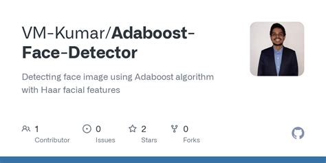 GitHub VM Kumar Adaboost Face Detector Detecting Face Image Using Adaboost Algorithm With