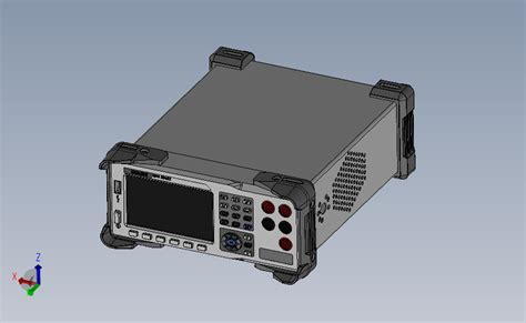 SDM 万用表 SOLIDWORKS 模型图纸下载 懒石网