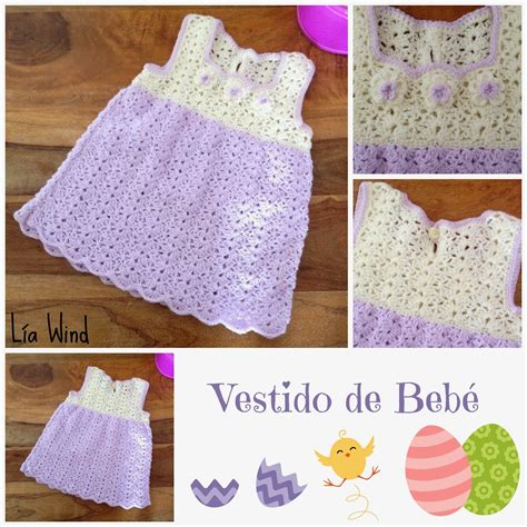 Arte y Embrujo Vestido de bebé a Crochet para Irene patron Crochet