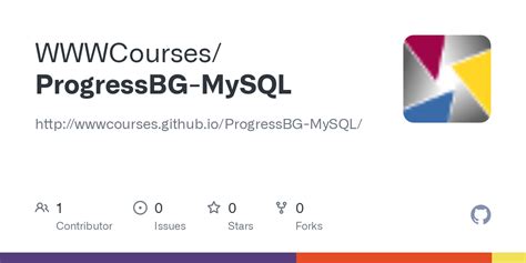 Github Coursesprogressbg Mysql