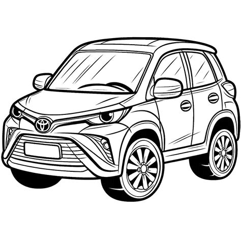 Desenhos De Imagem De Toyota Para Colorir E Imprimir Coloririnfo