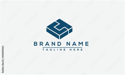 Logo Design Letter CT Elegant Modern Vector Template Stock Vector Adobe Stock