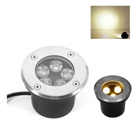 Spot Empotrable Para Piso Exterior Led Impermeable w Meses sin interés