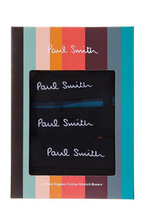 Paul Smith폴스미스 로고 밴딩 코튼 드로즈 3pack Sivillage 에스아이빌리지