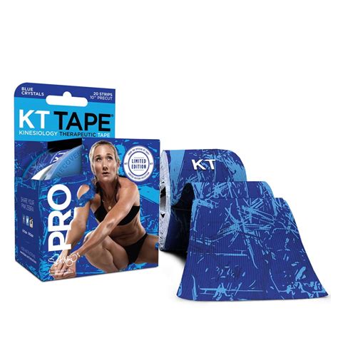KT Tape PRO Synthetic Kinesiology Tape Roll Precut Inch I Strips Walmart